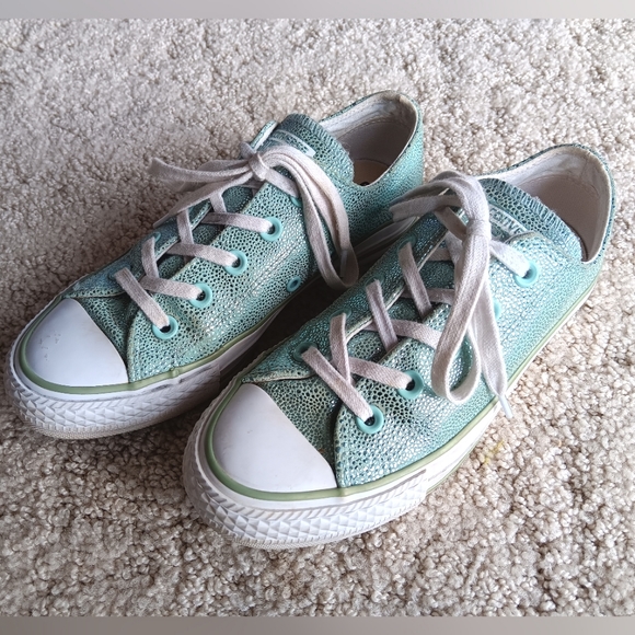 Converse | Shoes | Sparkle Bling Shiny Shimmer Converse Chuck Taylor ...